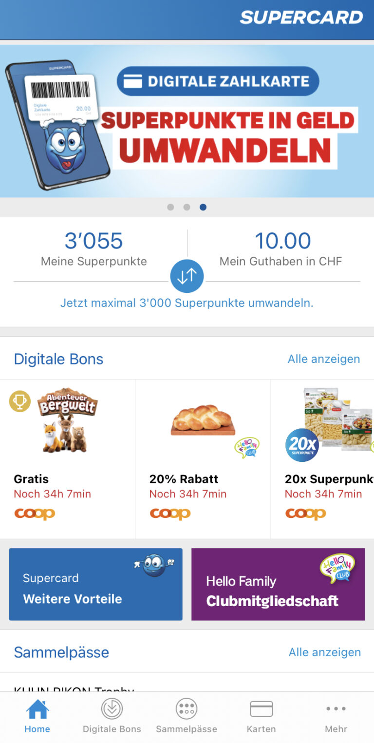 Coop Supercard Kreditkarte Erfahrungen 💳 + Gutschein