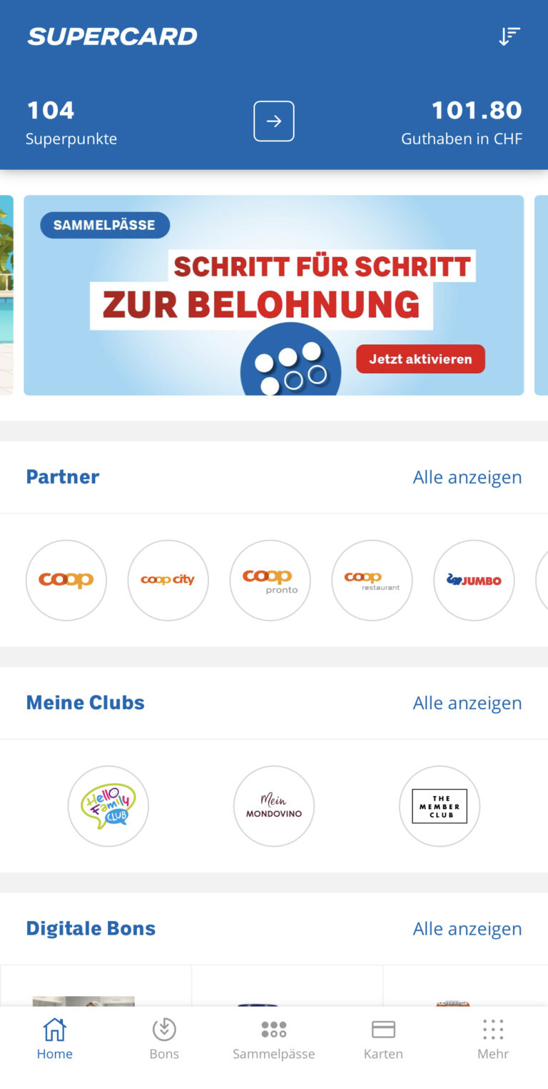 Coop Superpunkte sammeln: meine Tricks für viele Punkte